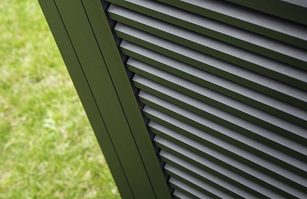 Side walls for pergolas and carports | Linius wall | Renson US